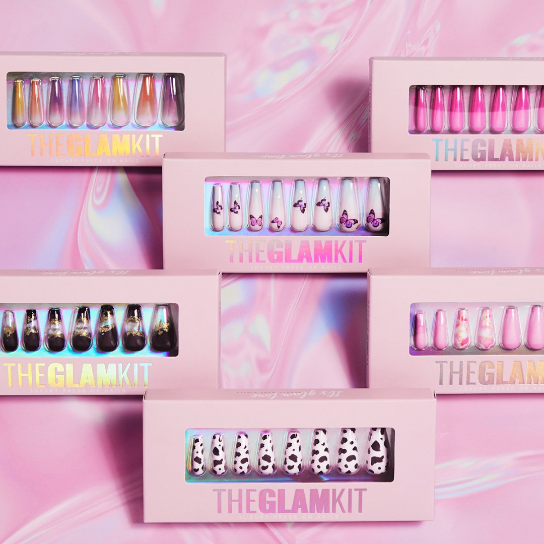Press-On Nails – The Glam Kit